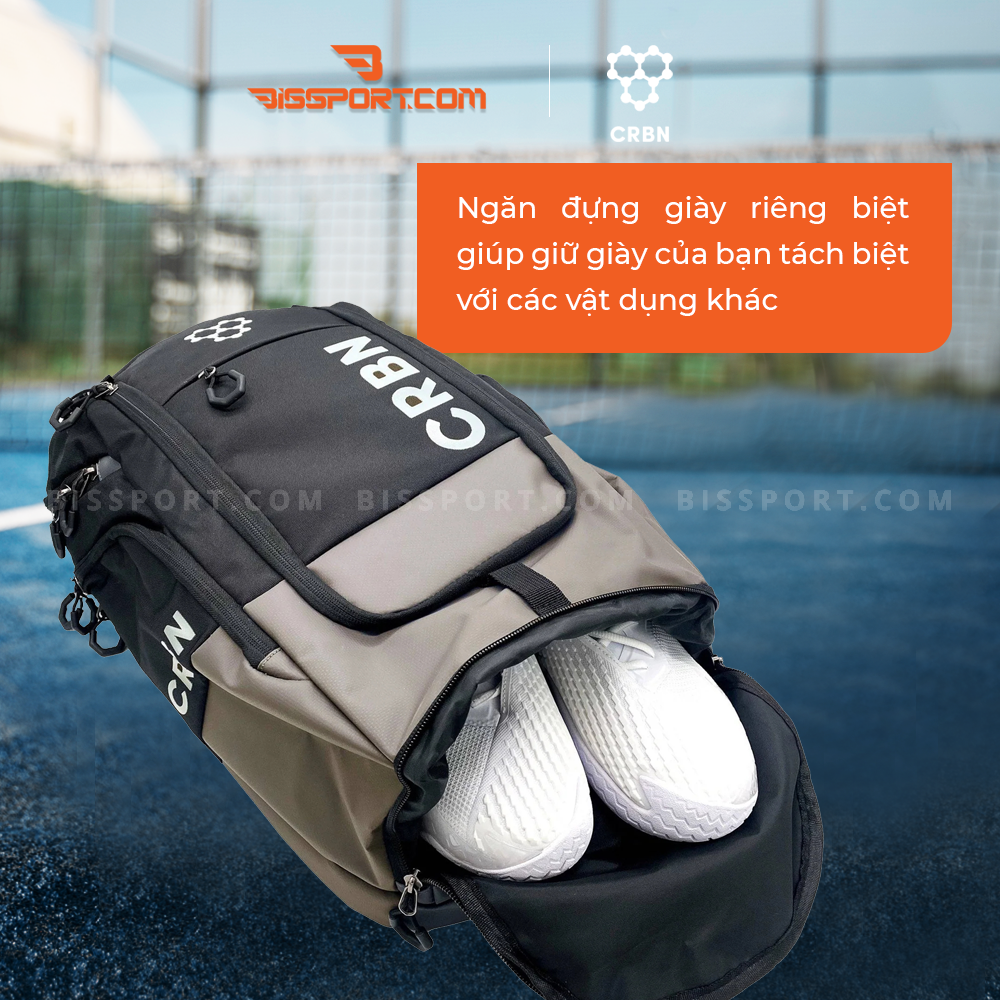 Balo Pickleball CRBN Pro Team Backpack Chính Hãng - Hiện Đại - Dung Tích Lớn - Ngăn Chứa Tiện ...